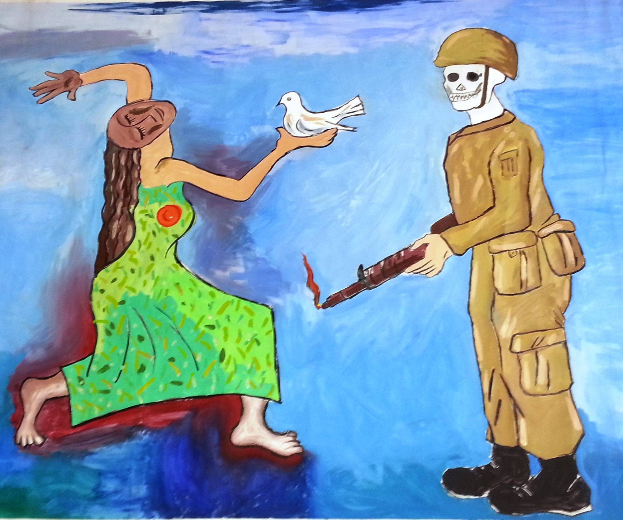 Refugee Week Art Exhibition at Central Library - City Arts (Nottingham)